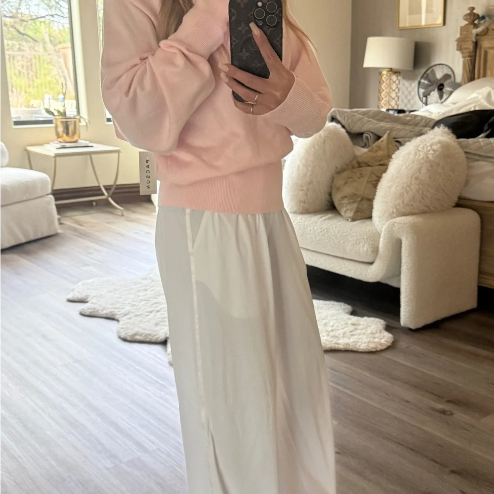 Edikted | Sweaters | Edikted Soft Pink Off Shoulder Knit Top | Poshmark